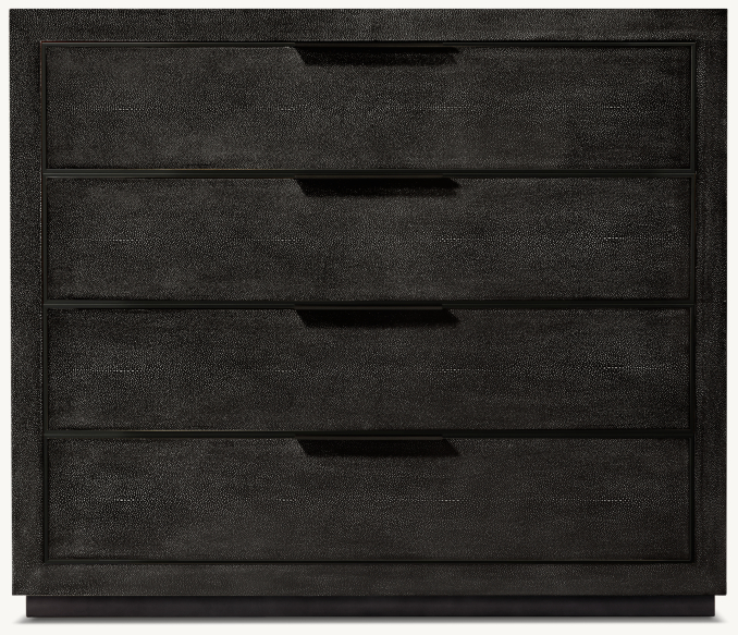 Cela Shagreen 4-Drawer Dresser | RH