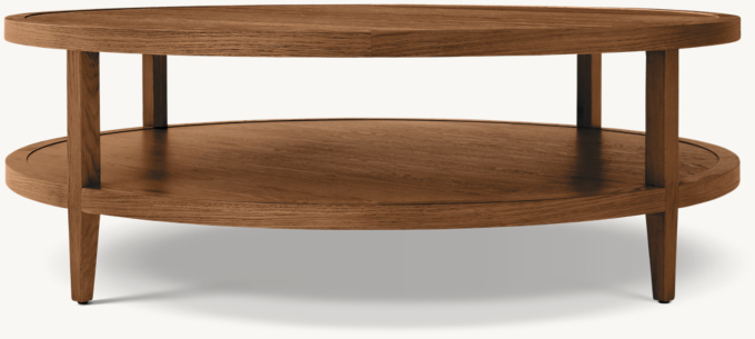 French Contemporary Round Coffee Table