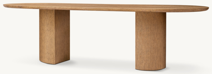 Corta Rectangular Dining Table | RH