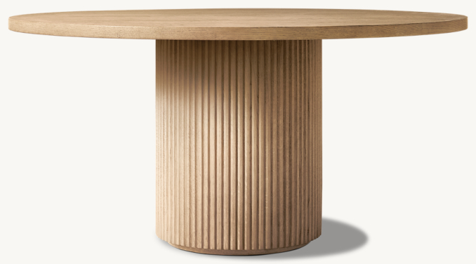 Byron Round Dining Table Collection | RH