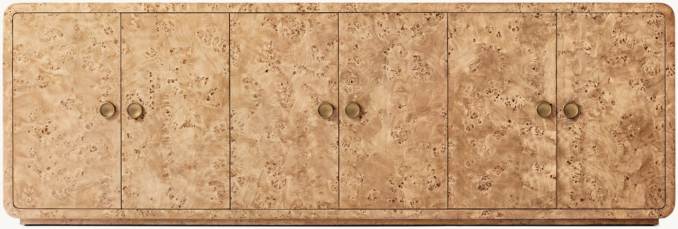 Belmont Burl 6-Door Sideboard