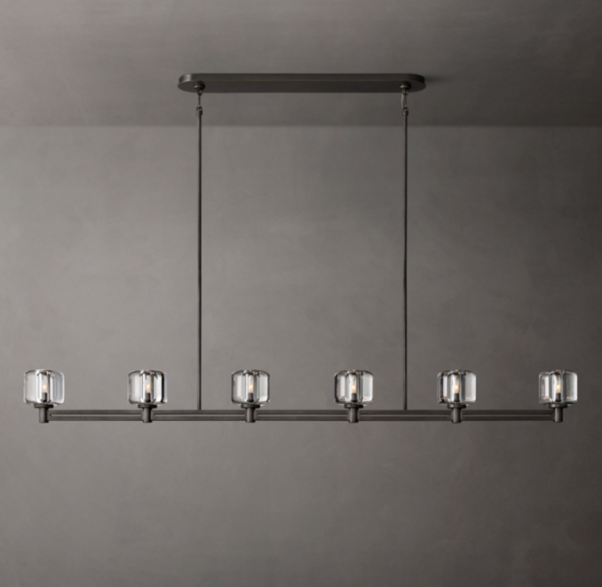 Demaret Linear Chandelier 72"