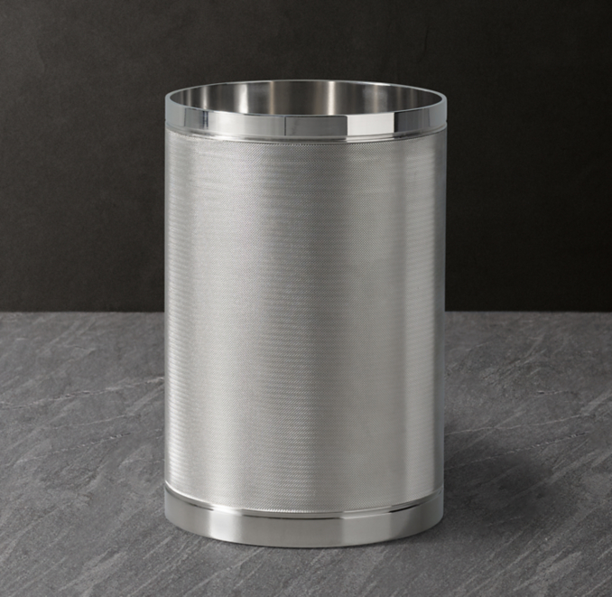 Lambeth Knurled Wastebasket
