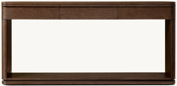 Ligné Console Table with Drawers | RH