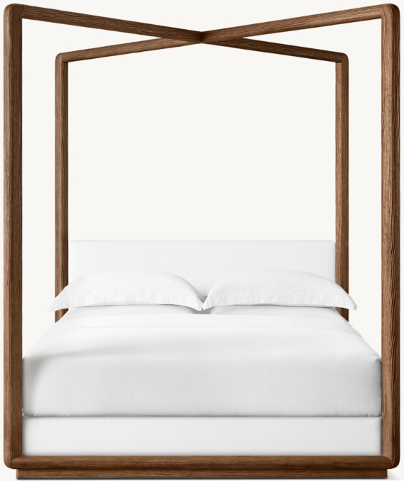 Ciro Fabric Canopy Bed