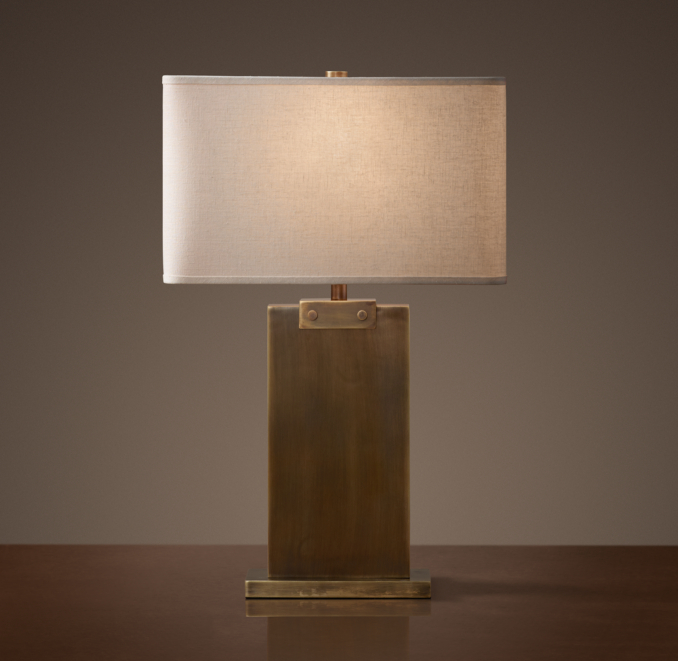 Rectangular Column Accent Lamp