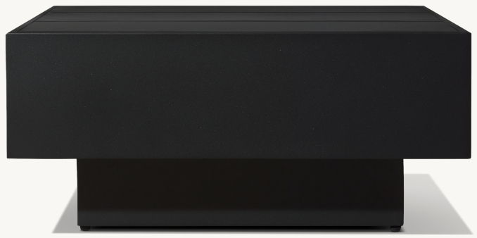 Cape Town Aluminum Square Side Table