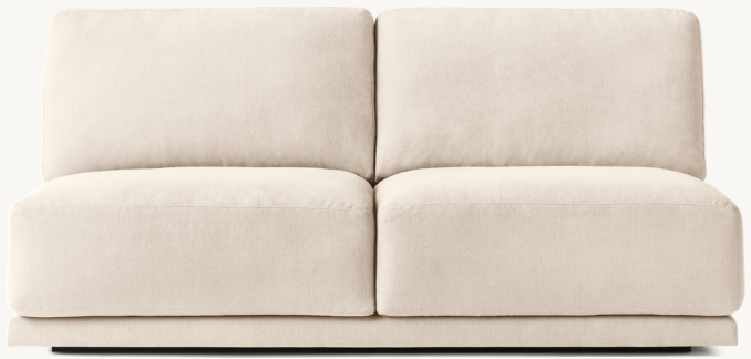Bella Armless Sofa | RH