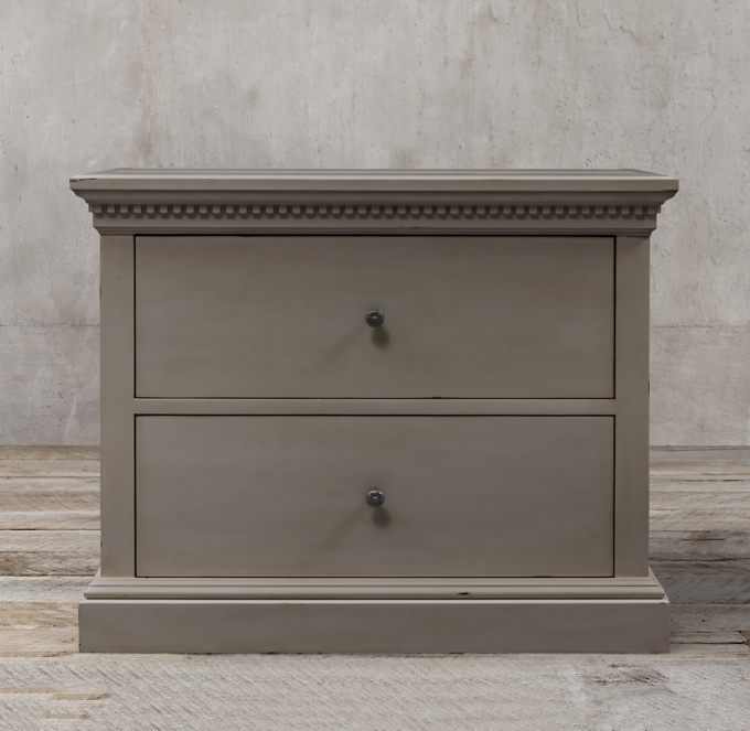 St. James 2 Drawer Wide File Cabinet RH