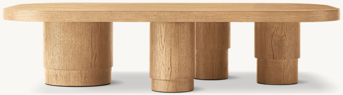 Oak Tropez Rectangular Coffee Table