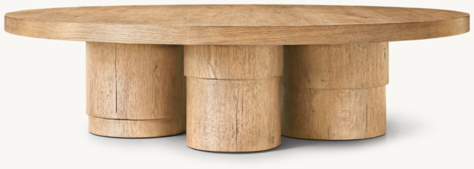 Oak Tropez Round Coffee Table