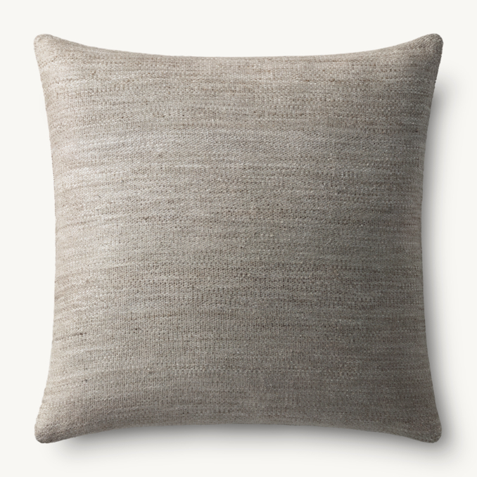 Savah Handwoven Linear Pillow Cover - Square