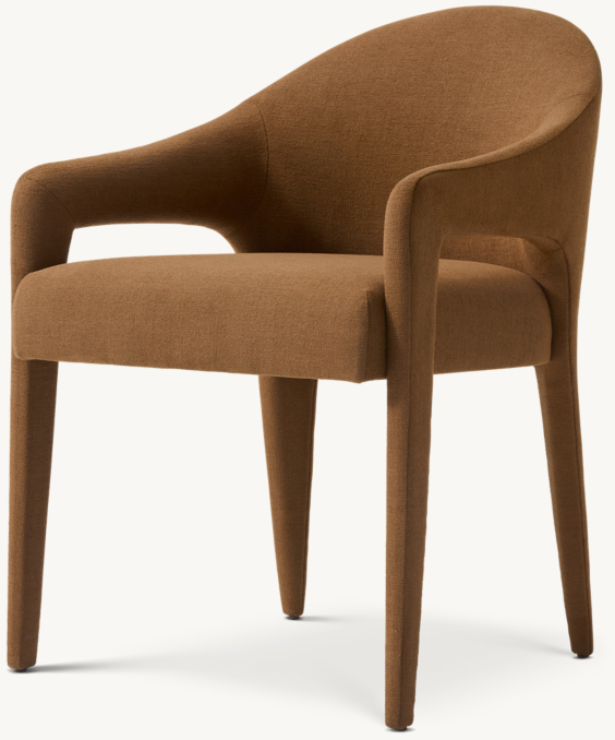 Isabella Fabric Dining Armchair | RH