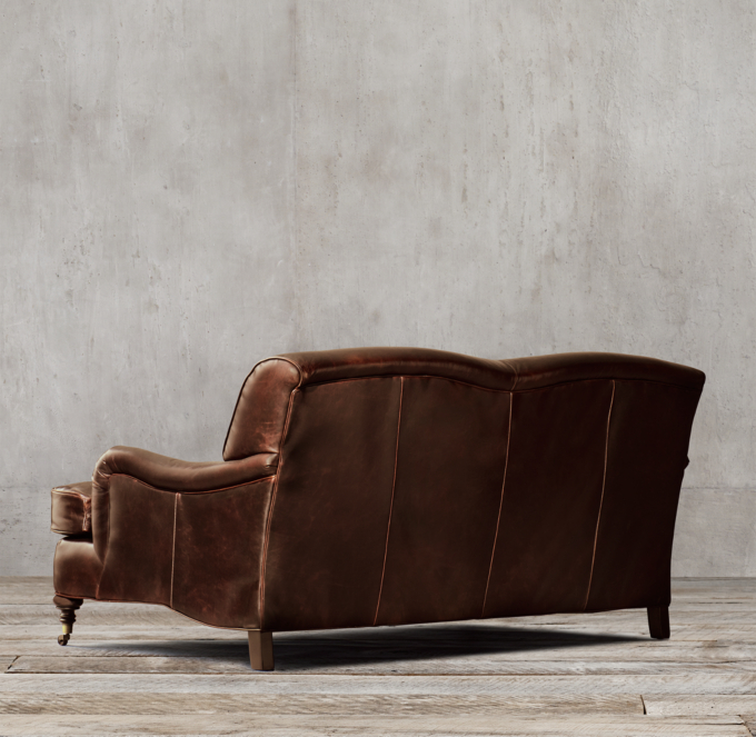 6 Barclay Leather Sofa RH