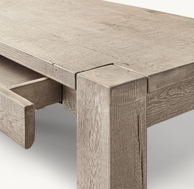 Reclaimed Oak Desk