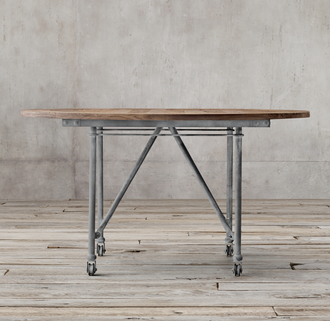 Flatiron Round Dining Table | RH