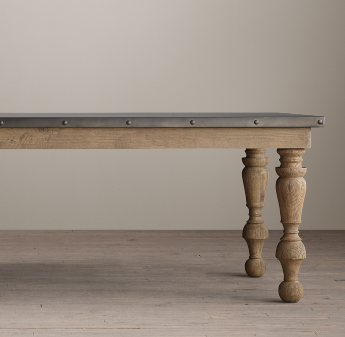 Restoration hardware baluster table store