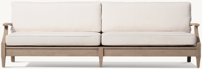 103" Santa Monica Teak Luxe Sofa | RH