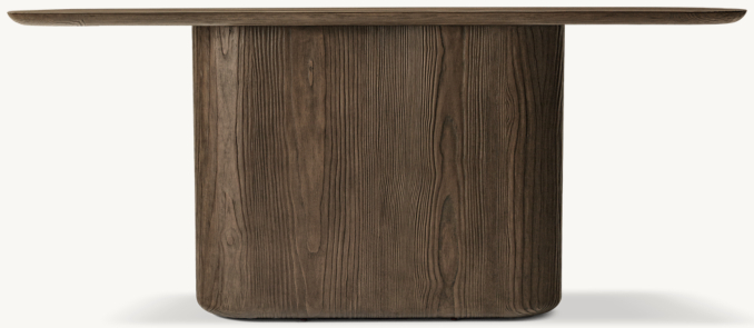 Ciro Pedestal Console Table | RH