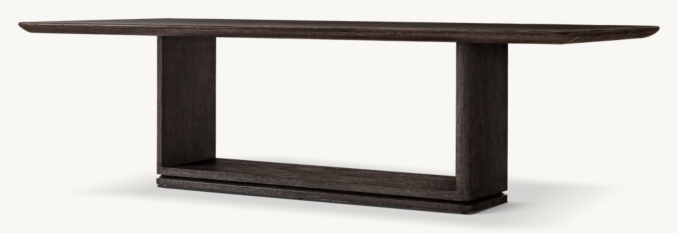 Ligné Open Rectangular Dining Table | RH