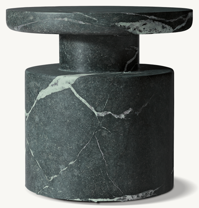 Ponti Oval Side Table | RH