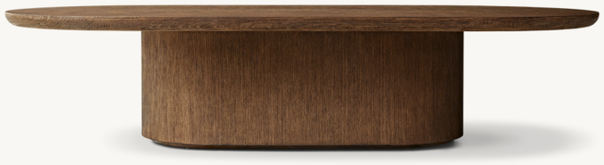 Corta Pedestal Coffee Table