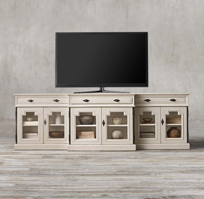 Montpellier Glass Media Console