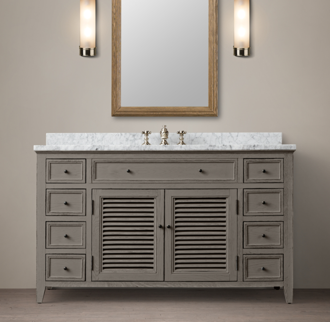 Shutter Single Extra-Wide Vanity