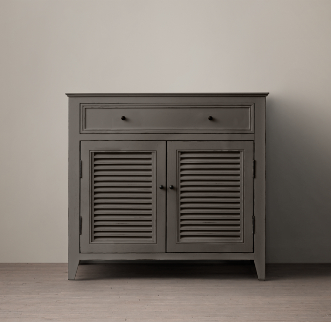 Shutter Single Vanity Base