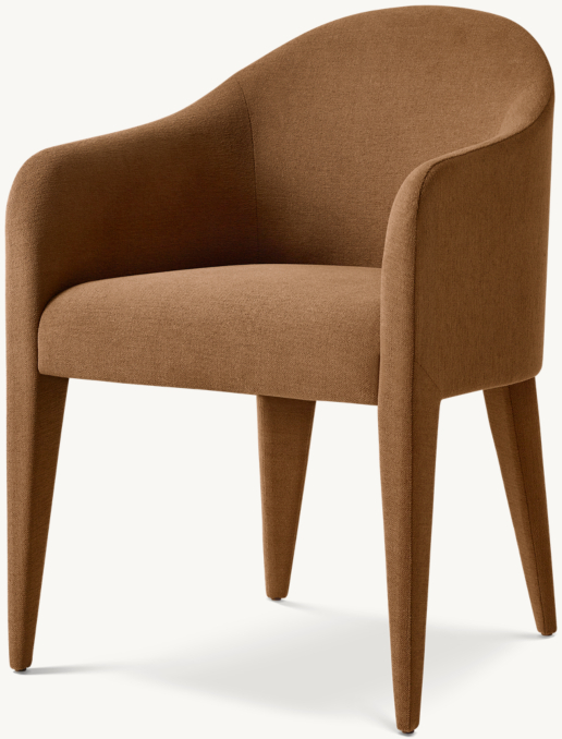 Alessia Fabric Dining Armchair | RH