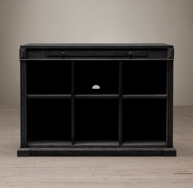 Library Modular 6-Cubby Open Cabinet