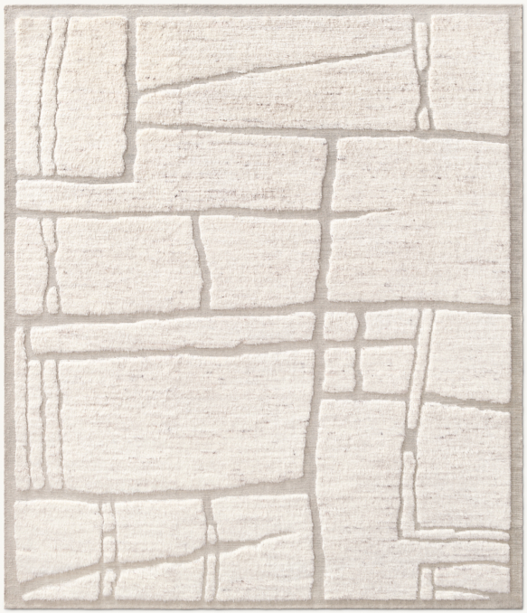 Aras Wool Rug- Ivory | RH