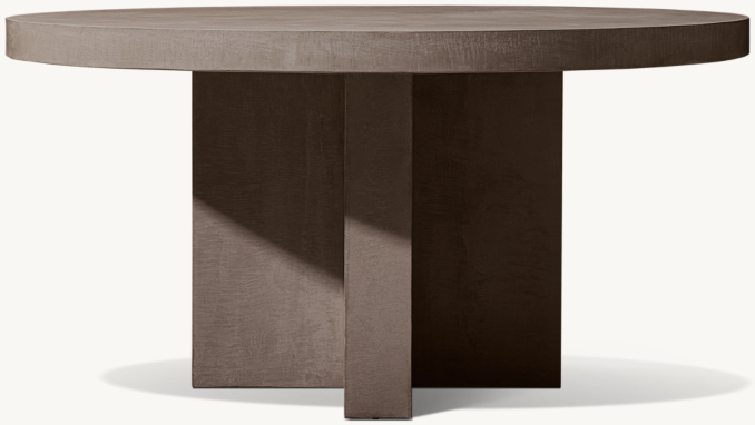 Cabrera Outdoor Round Dining Table | RH