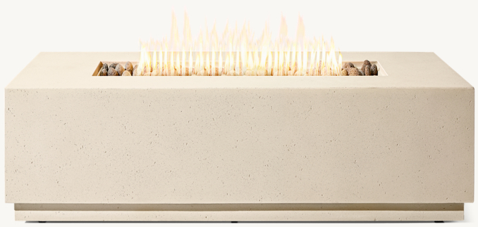 Square Fire Tables | RH