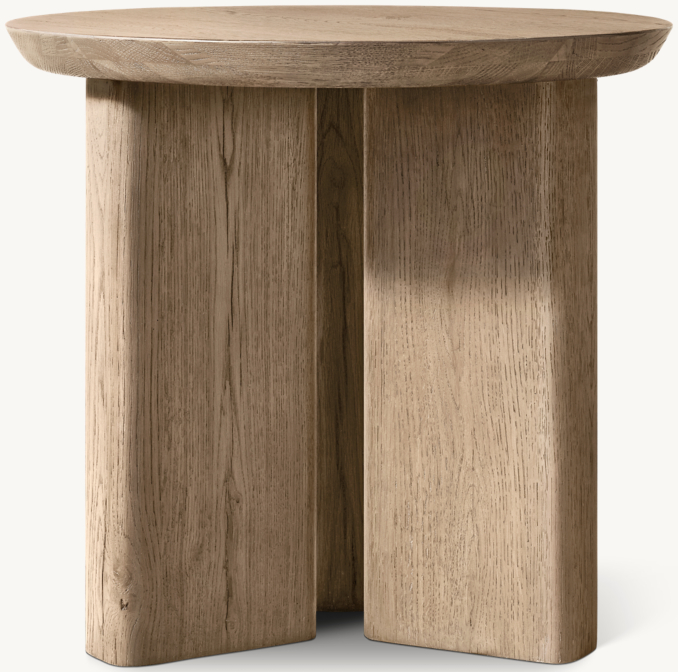 Brioni Round Side Table | RH
