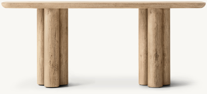 Oslo Cylinder Console Table | RH