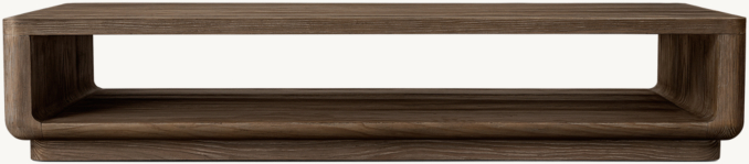 Ciro Open Rectangular Coffee Table | RH