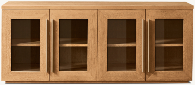 Machinto Glass Sideboard Collection | RH