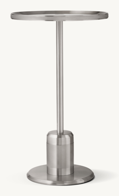 Lambeth Knurled Side Table | RH