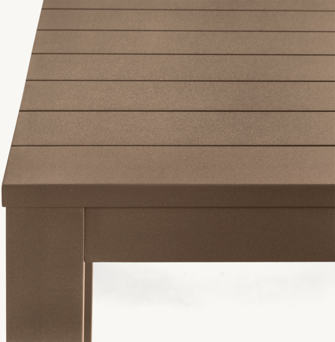 Belvedere Aluminum Bar Table | RH