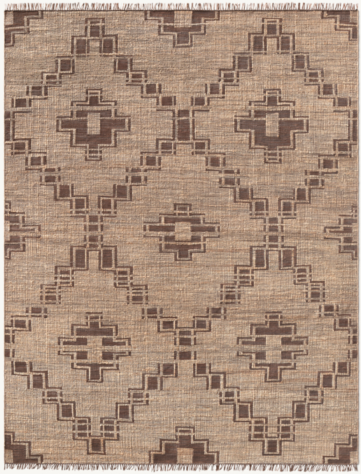 Ali Jute & Leather Rug | RH