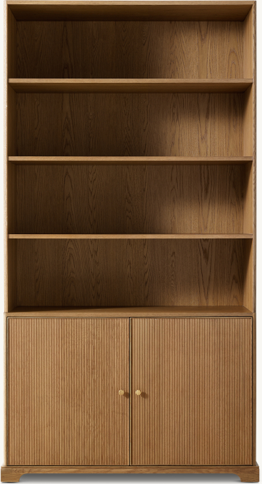 Genevieve Reeded Shelving Collection | RH