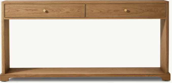 Genevieve Console Table With Drawers | RH TEEN