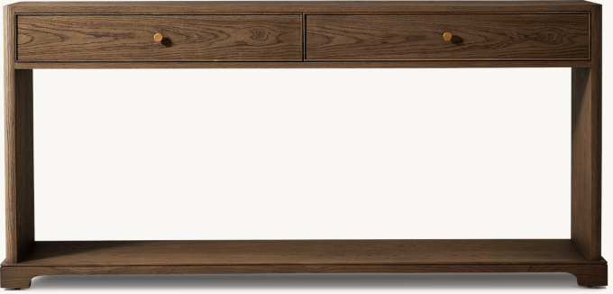 Genevieve Console Table With Drawers | RH