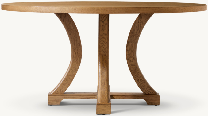 Genevieve Round Dining Table Collection | RH