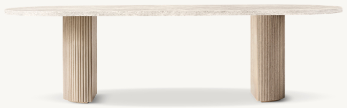 Byron Emperador Dining Table | RH