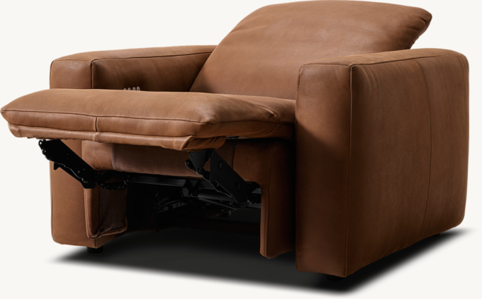 Blake Motion Leather Recliner RH Baby Child