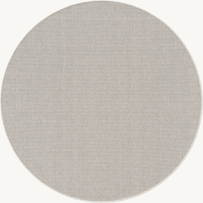 Adra Outdoor Rug - Cut-to-Order - Round | RH