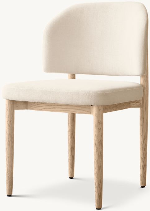 Eva Fabric Dining Side Chair | RH