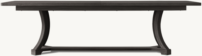 Genevieve Rectangular Extension Dining Table | RH